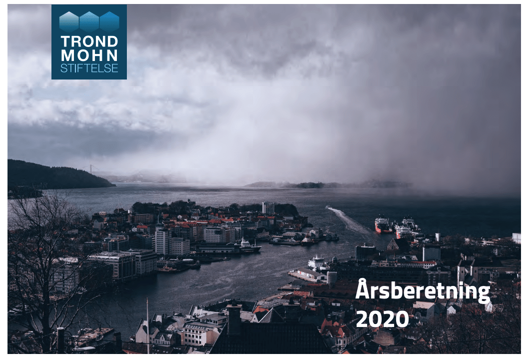Året 2020 ved Trond Mohn stiftelse - Mohnfoundation